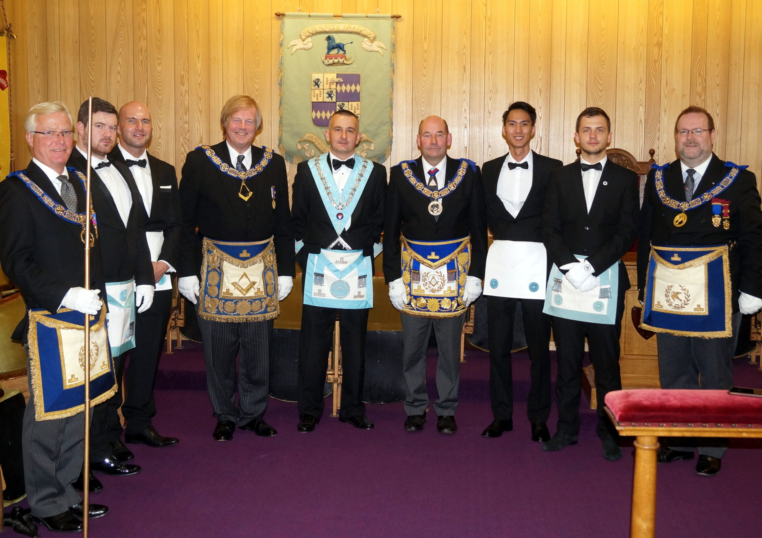 Assistant Grand Master’s visit October 2016 – Hotspur Lodge No. 1626